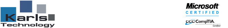 Karls Technology Banner - Computer Repair Blog