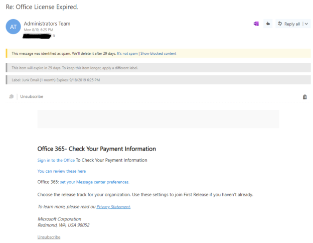 Phishing Scams for Office 365 - Computer Repair Blog