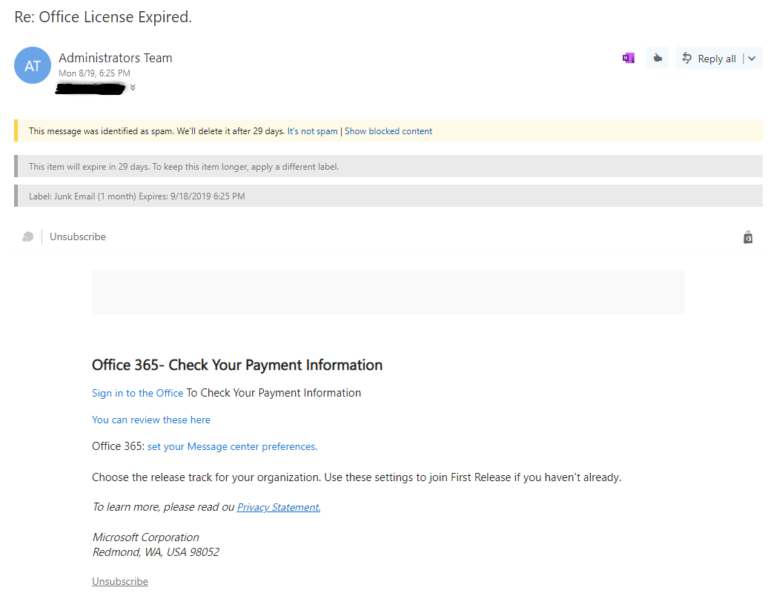Phishing Scams for Office 365 - Computer Repair Blog