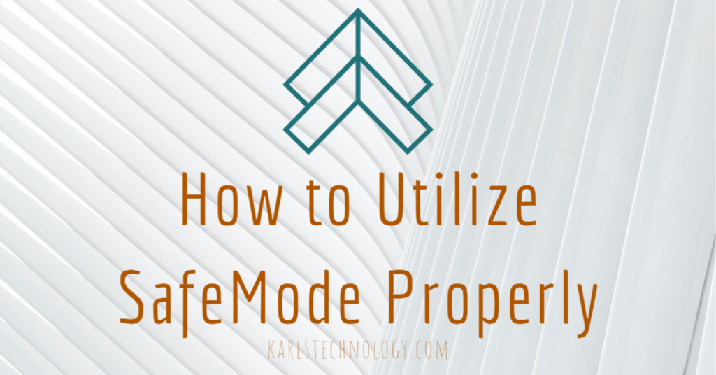 How to Utilize Safe Mode Properly - Computer Repair Blog