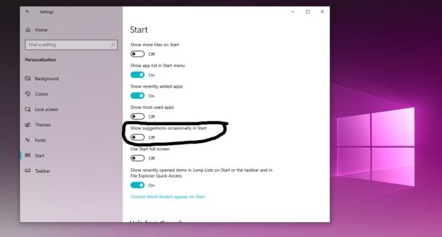 How to End Ads on Windows 10 Start Menu - Computer Repair Blog